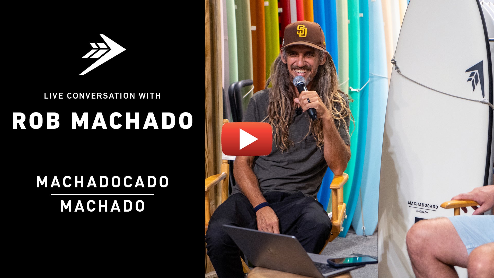 Rob Machado's Live Conversation on the Machadocado | Shop in United States