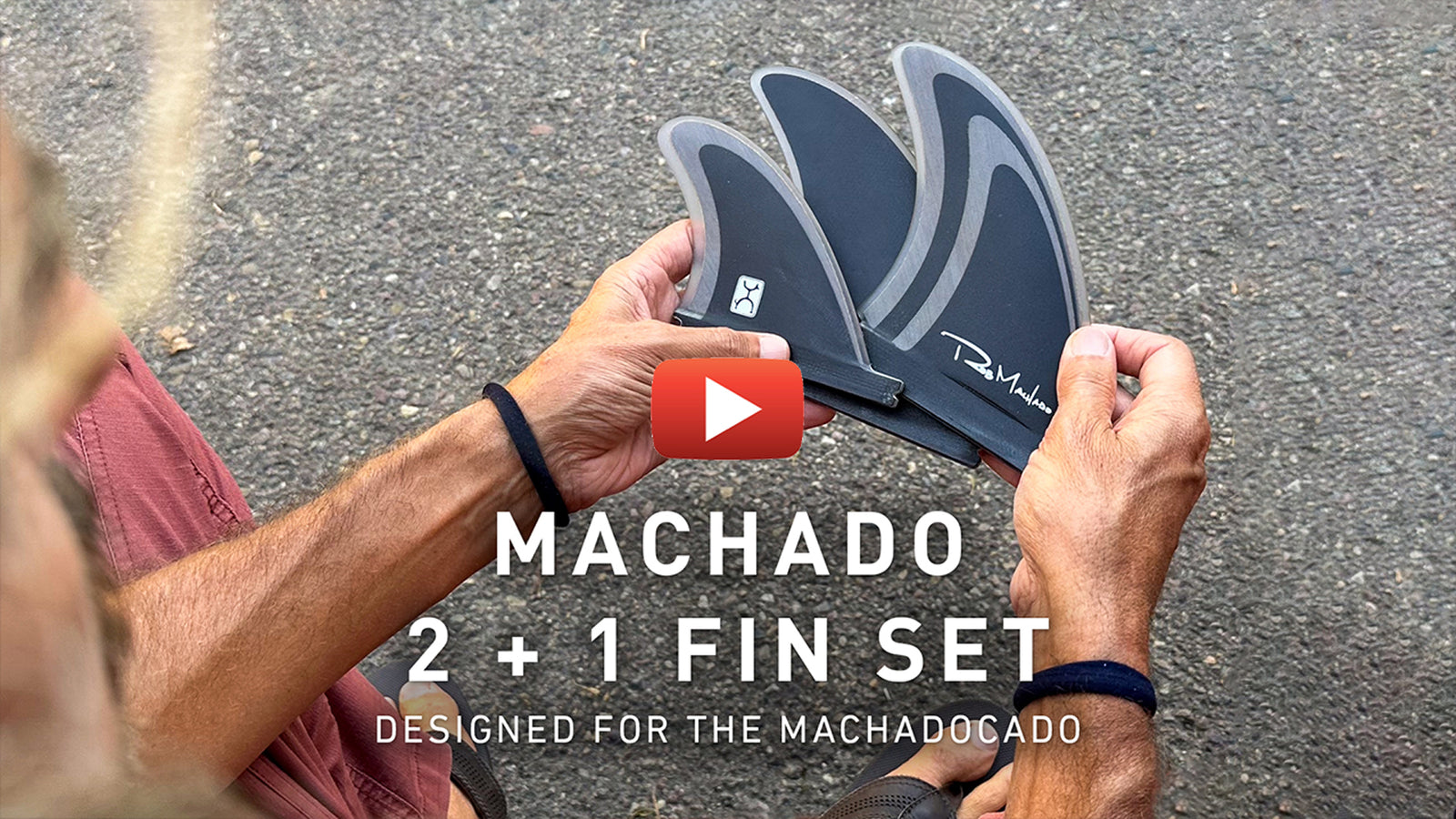 Introducing the Machado 2 + 1 Fin Set | Shop in United States