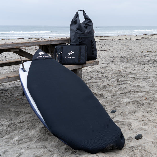 Firewire Black Mesh Board Sock - Shortboard | Shop in United States